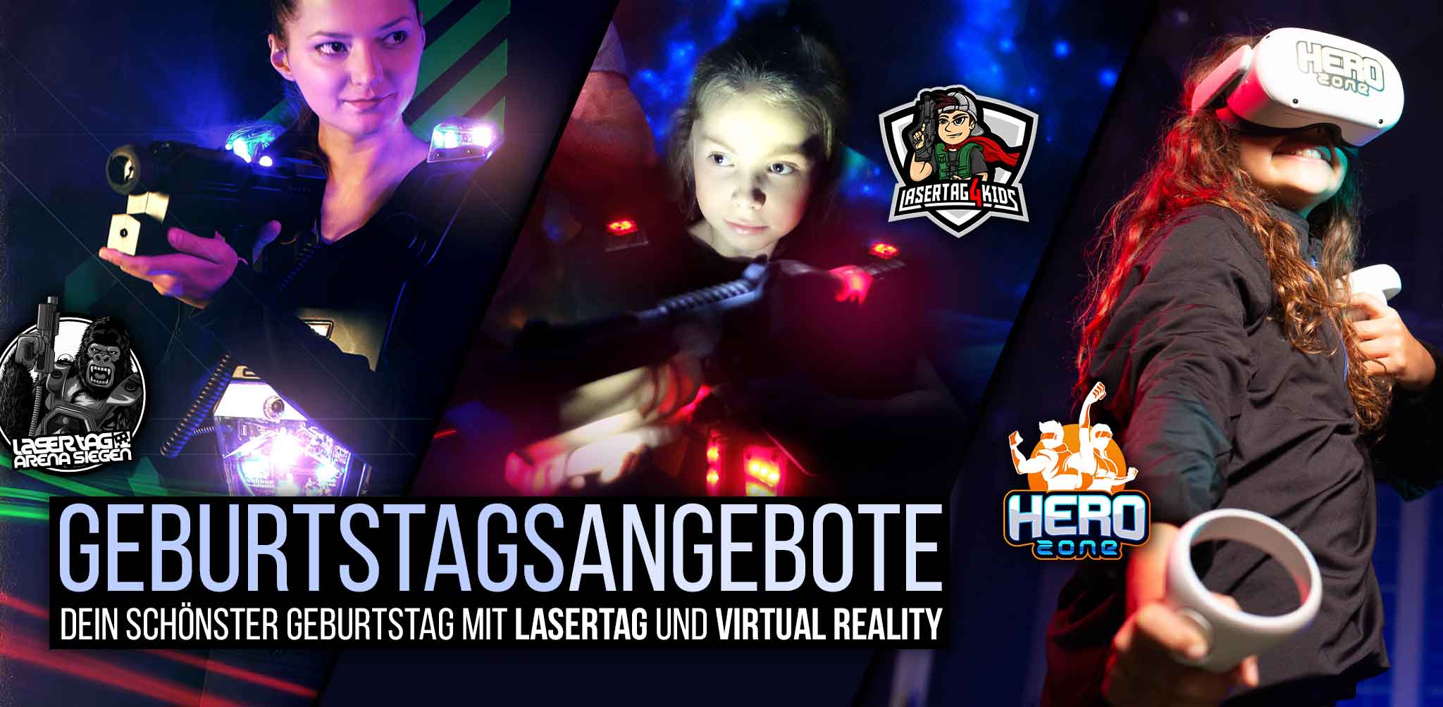 Lasertag, Virtual Reality und HADO - spannende Freizeitangebote in Siegen erleben